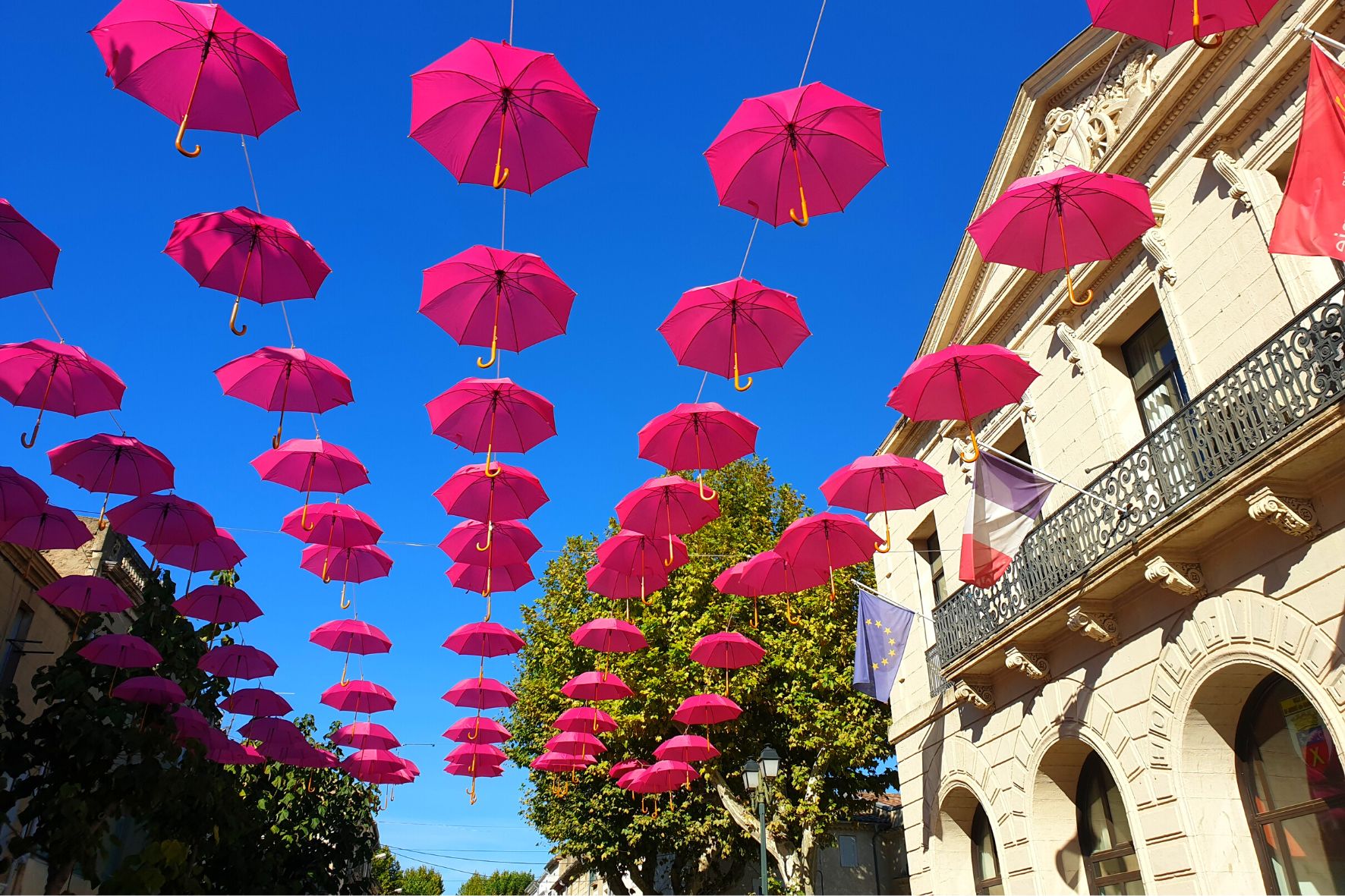 Parapluie Rose Octobre Rose